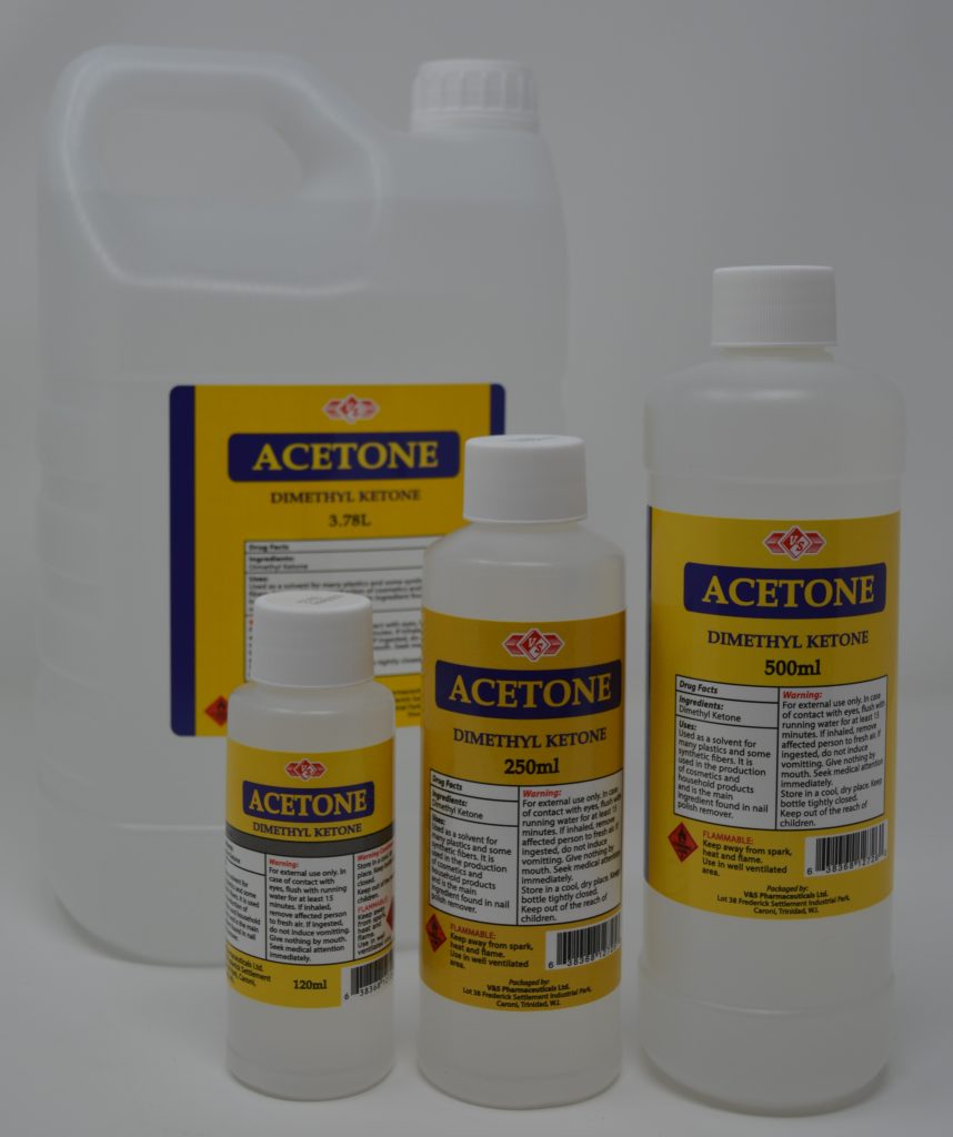 Acetone - V&S Pharmaceuticals