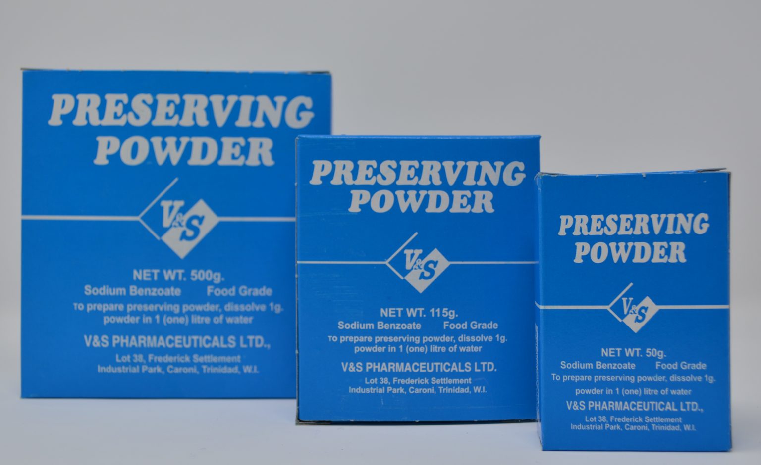 Preserving Powder - V&S Pharmaceuticals